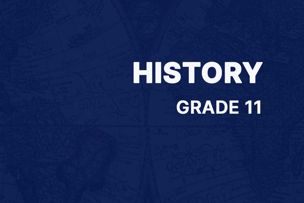 History for Grade 11 | Temaribet - Online Learning Platform for Grades 7-12